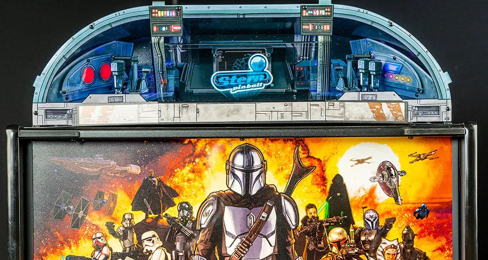 The Mandalorian Pinball Topper | Stern Pinball Inc. | Pinball Mods ...