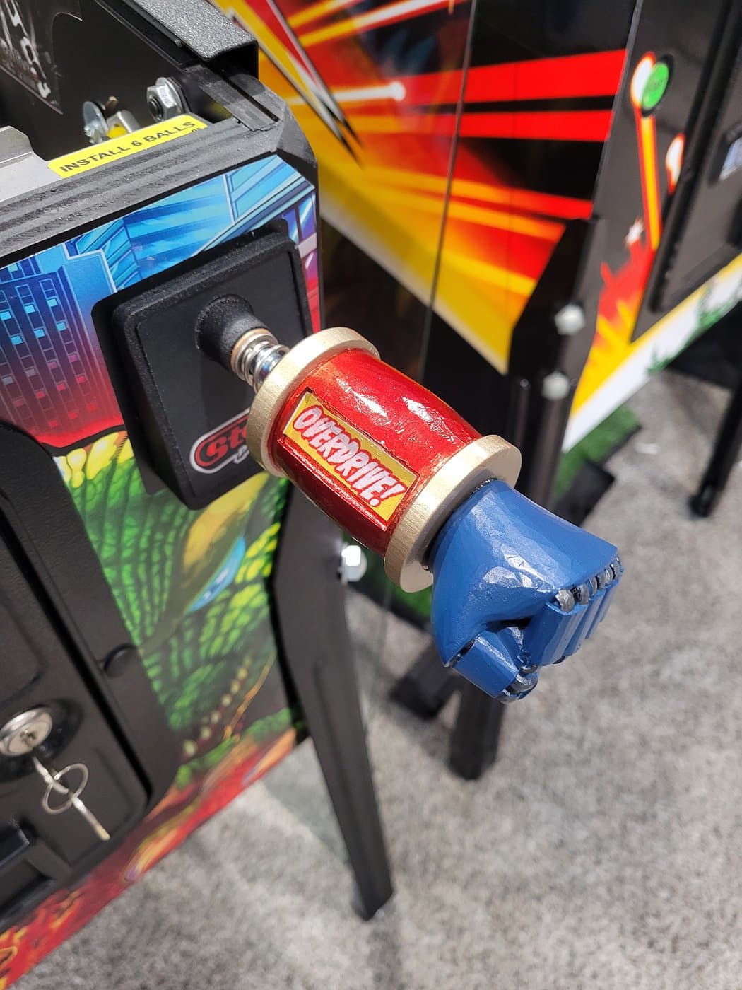 Foo Fist Shooter Rod | Diddy's Pinball Mods | Pinball Mods & Toppers ...