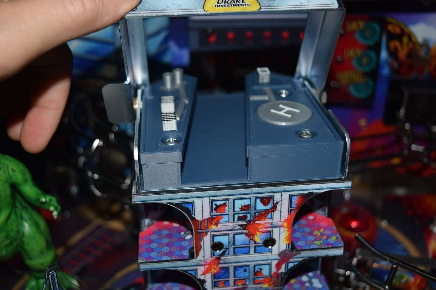 Godzilla Building Mod - Multi-ball SDTM Fix | Hurry Up Pinball ...