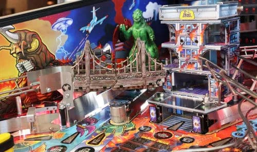 Godzilla Bridge Sculpt 4 Piece Set | The Art of Pinball | Pinball Mods ...