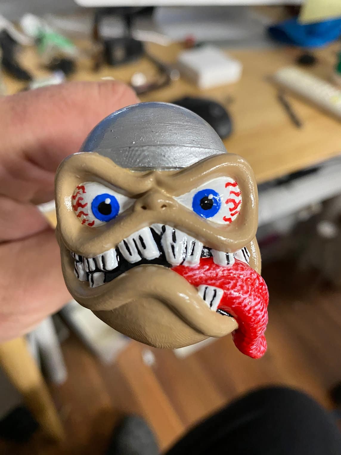 Metallica Sparky Shooter Rod | PinGraffix | Pinball Mods & Toppers Database