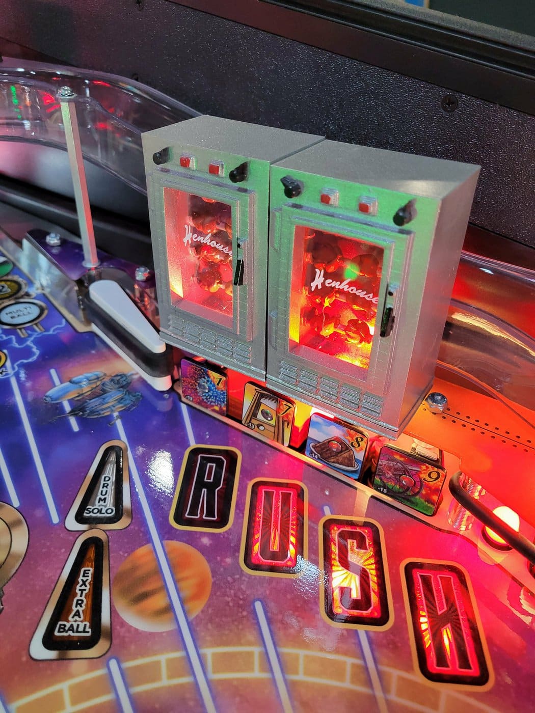 RUSH Henhouse Oven | Diddy's Pinball Mods | Pinball Mods & Toppers Database