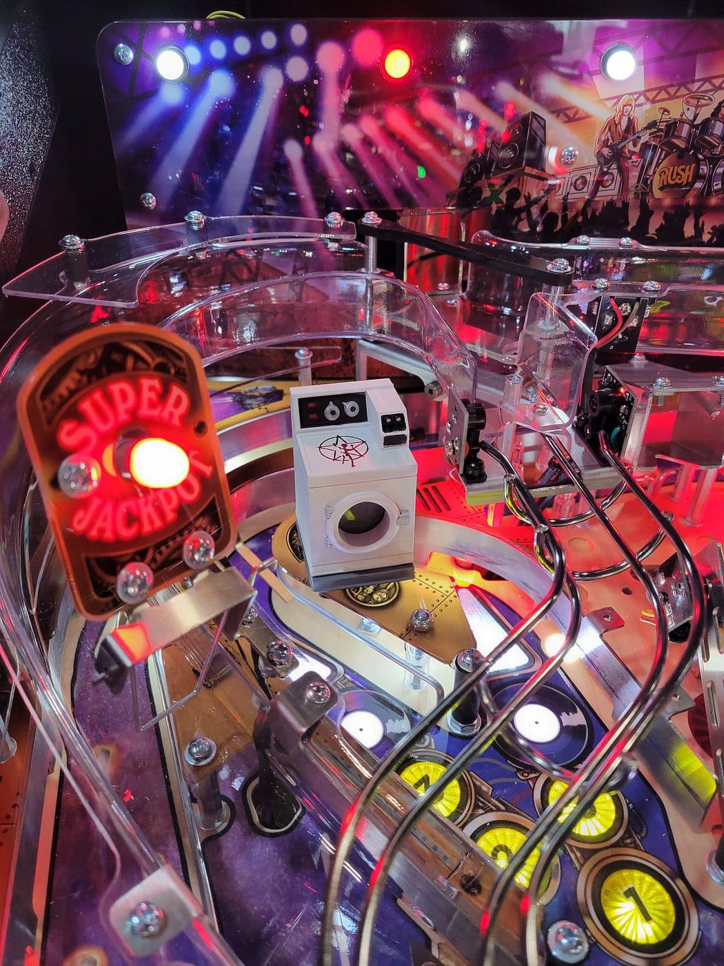 RUSH Dryer Mod | Diddy's Pinball Mods | Pinball Mods & Toppers Database