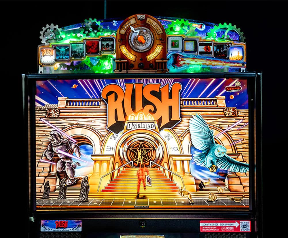 RUSH Pinball Topper | Stern Pinball Inc. | Pinball Mods & Toppers Database