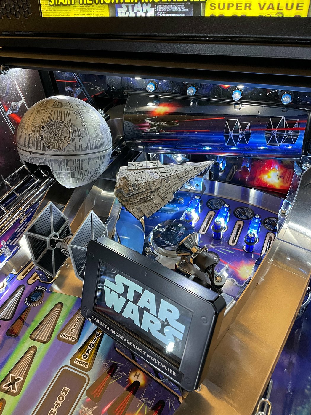 Star Wars Star Destroyer | Pino Pinball Mods | Pinball Mods & Toppers ...