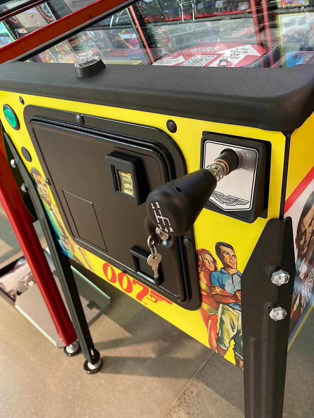 James Bond 007 DB5 “Interactive” Shifter Shooter Rod | Hot Mods Pinball ...