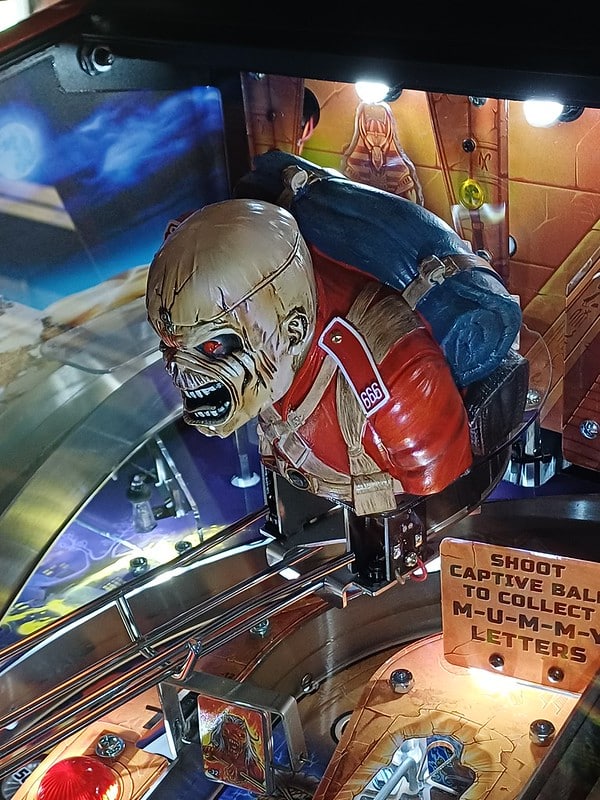 Iron Maiden Evil EDDIE | E2E | Pinball Mods & Toppers Database