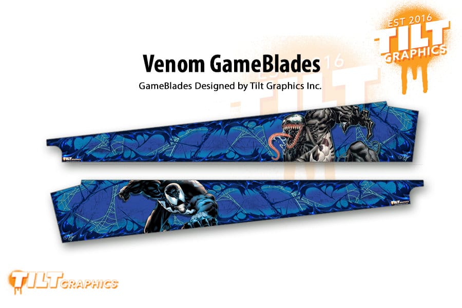 Venom GameBlades | Tilt Graphics | Pinball Mods & Toppers Database