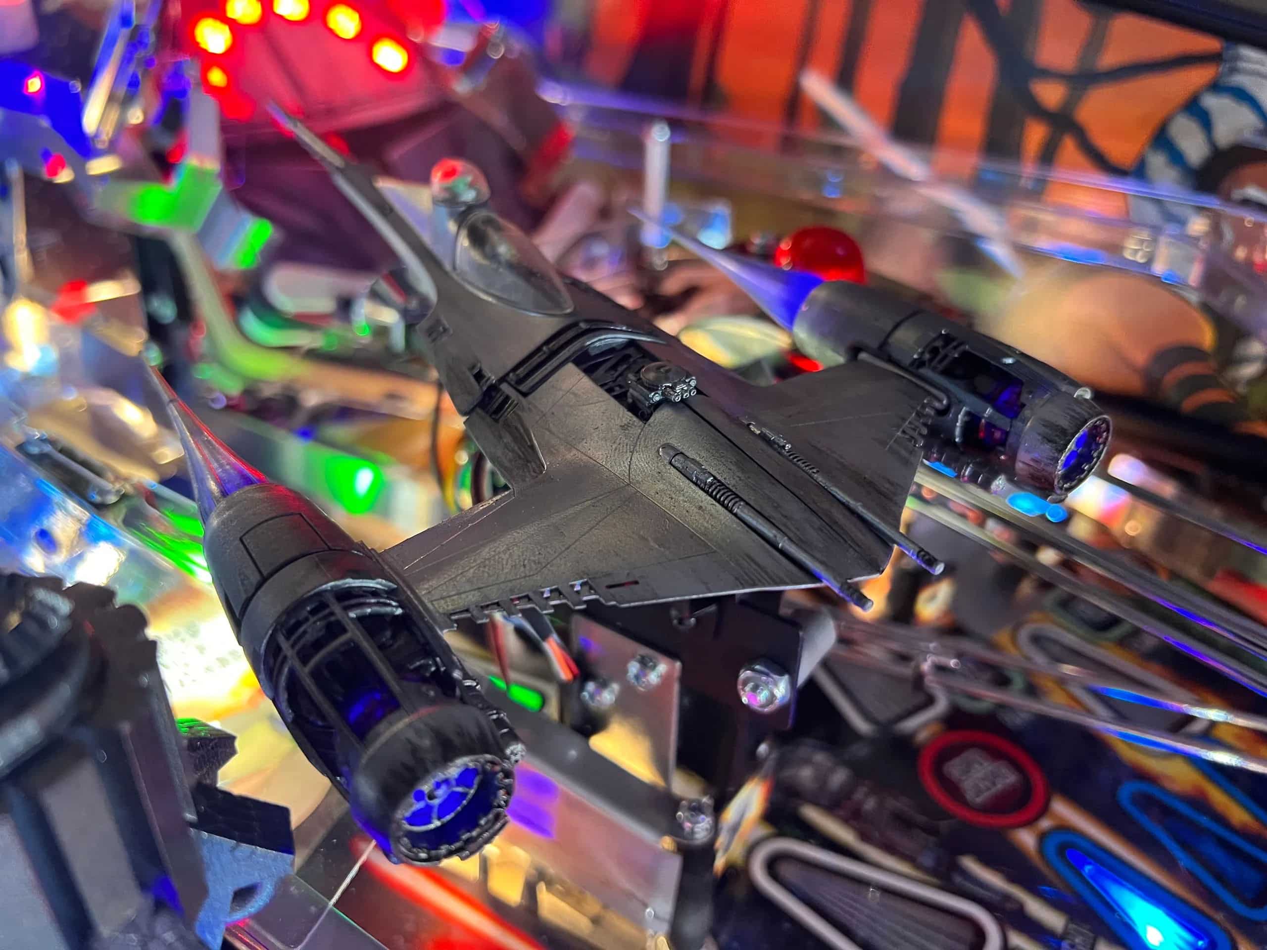 The Mandalorian Naboo N-1 Starfighter Mod | CRCades | Pinball Mods ...