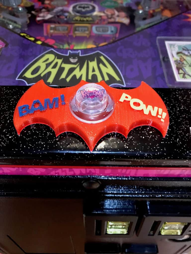 Batman 66 KaBoom Custom Lockdown Bar Badge | The MOD Couple | Pinball ...