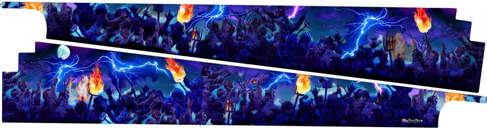 Monster Bash Inner Art PinBlades - Holograffix | PinGraffix | Pinball ...