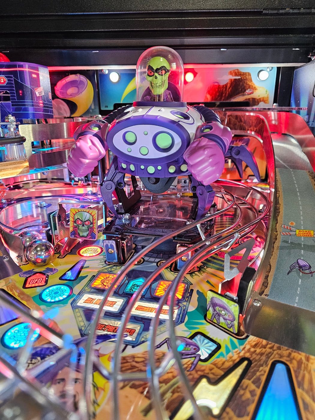 Foo Fighters Overlord Legs Mod Kit | Raiden Mods | Pinball Mods ...