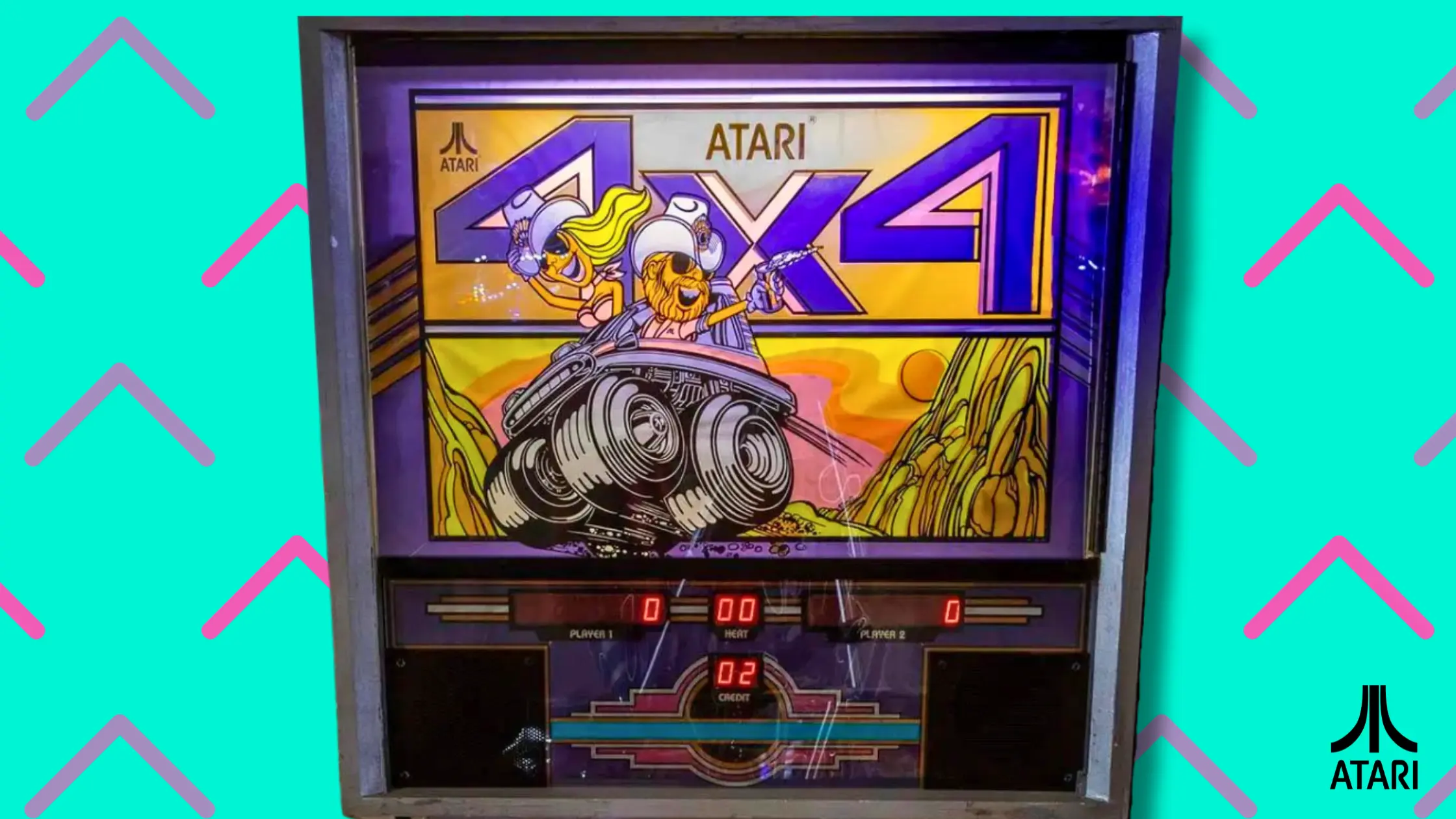4X4 (1983) Pinball Machine by Atari Incorporated