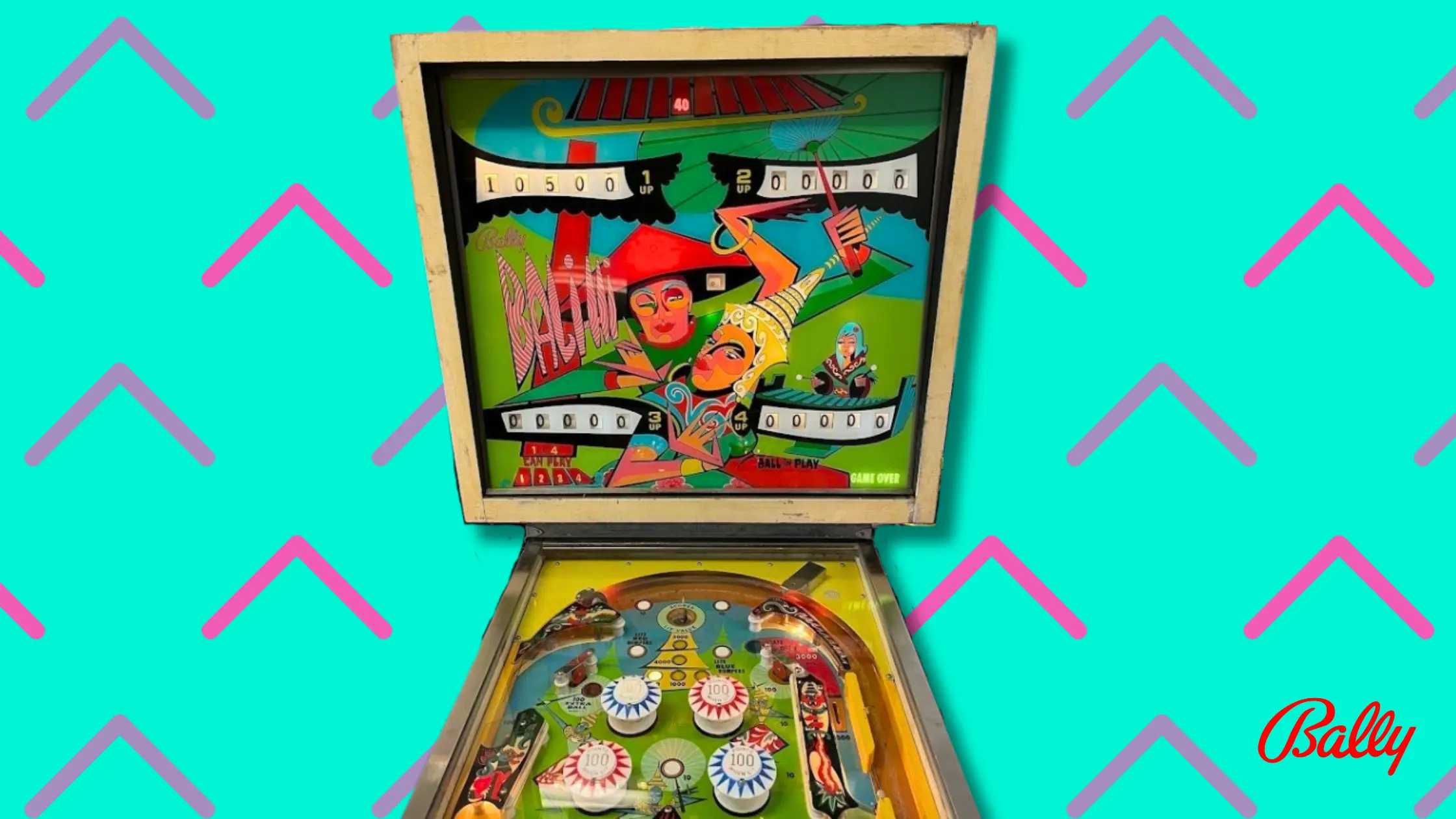 Bali-Hi (1970) Pinball Machine by Bally Manufacturing Co.