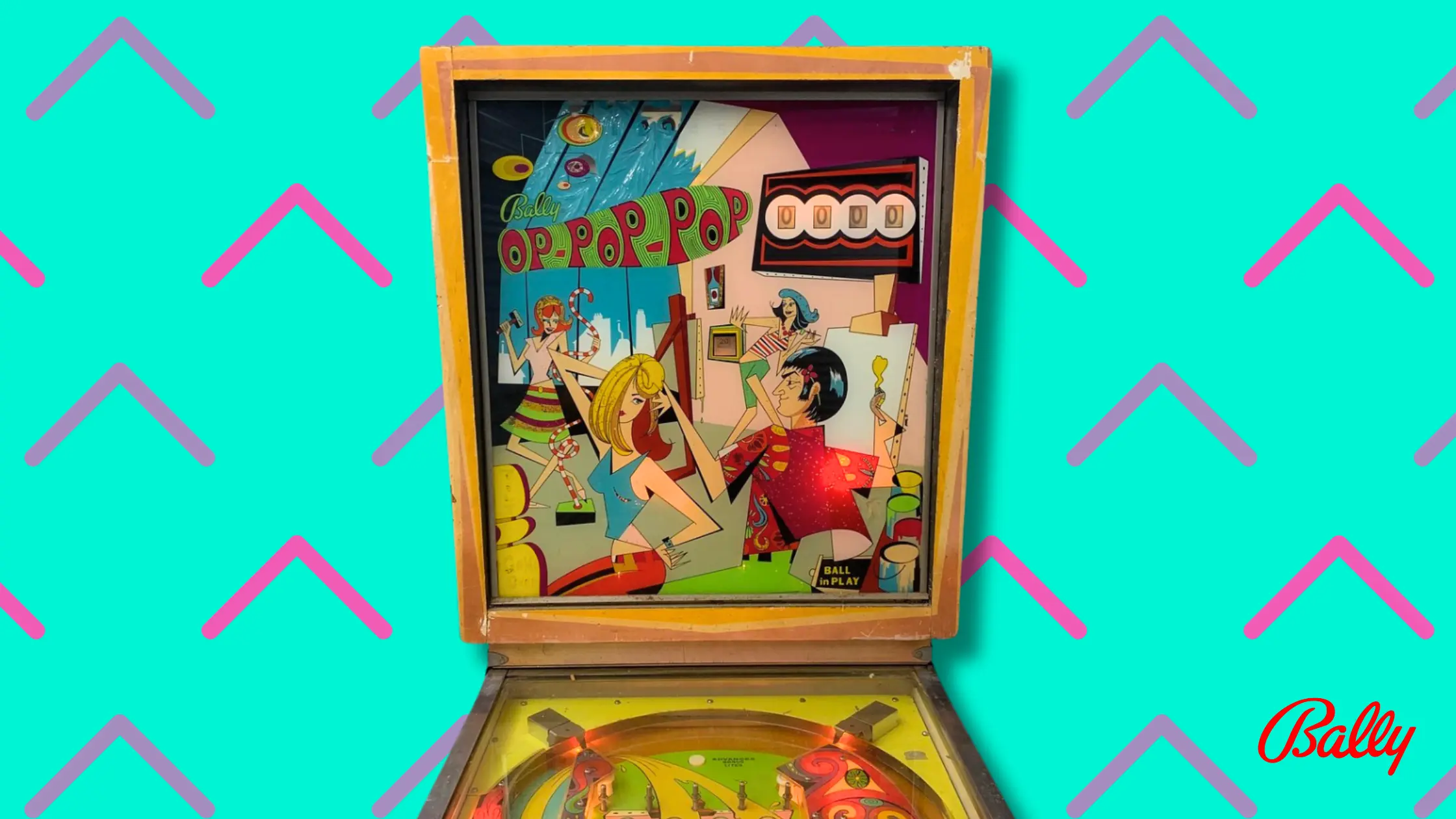 Op-Pop-Pop (1969) Pinball Machine by Bally Manufacturing Co.
