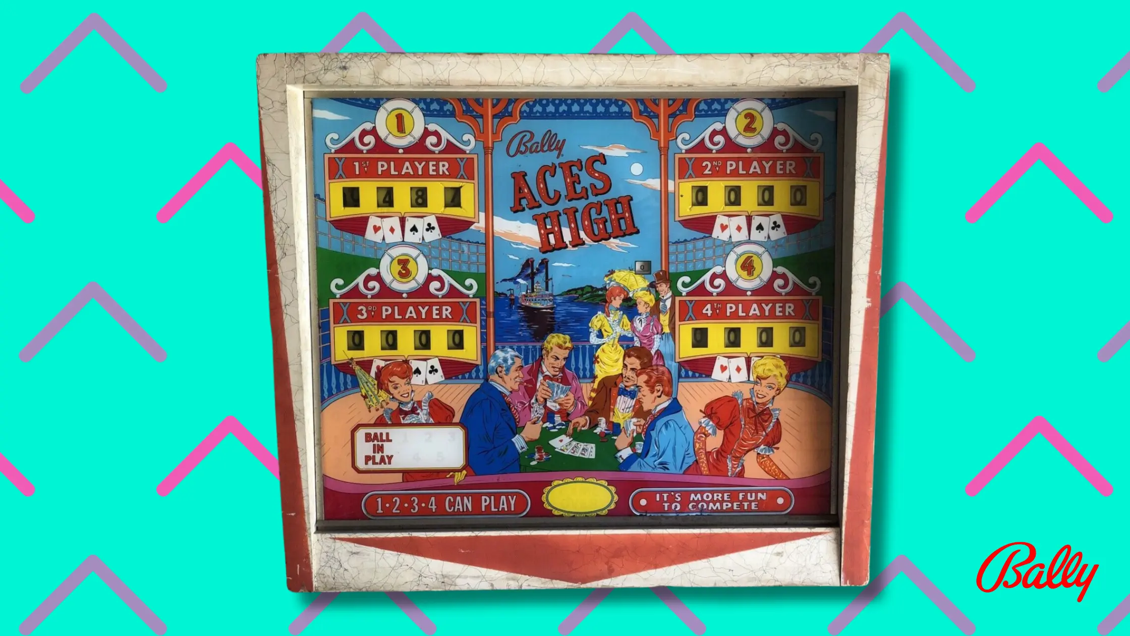 Little Joe (1972) Pinball Machine by Bally Manufacturing Co.