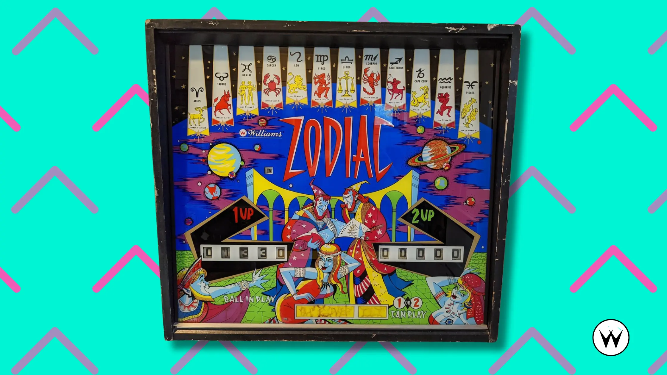 Zodiac / Planets (1971) Pinball Machine by Williams Electronic Games Inc.