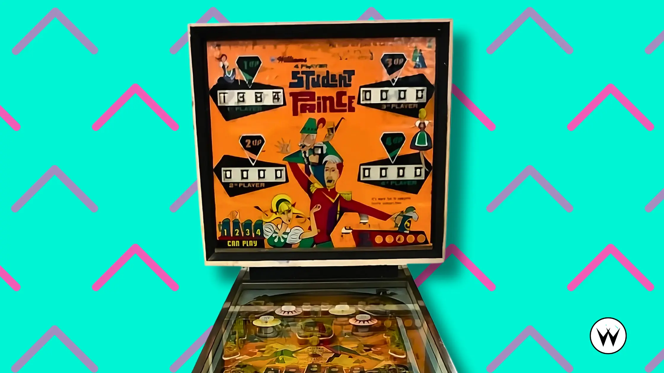 Student Prince (1968) Pinball Machine by Williams Electronic Games Inc.