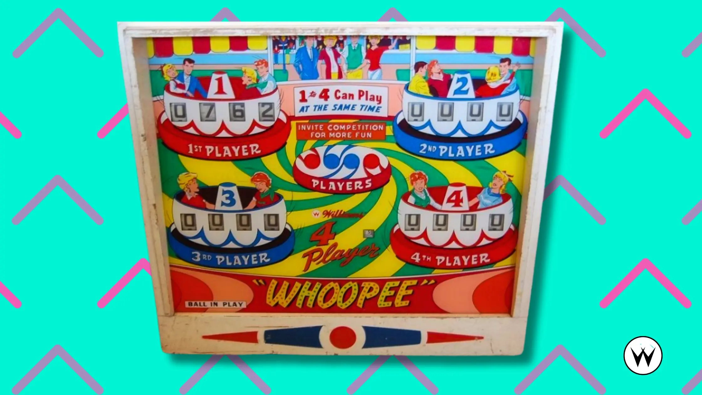 Whoopee (1964) Pinball Machine by Williams Electronic Games Inc.