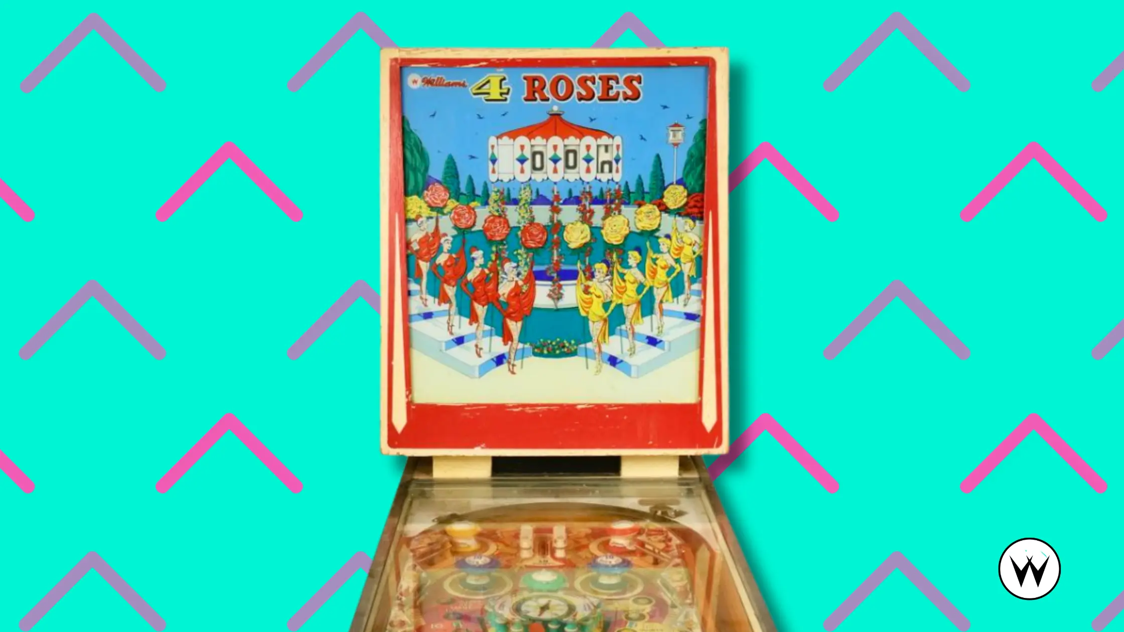 4 Roses (1962) Pinball Machine by Williams Electronic Games Inc.