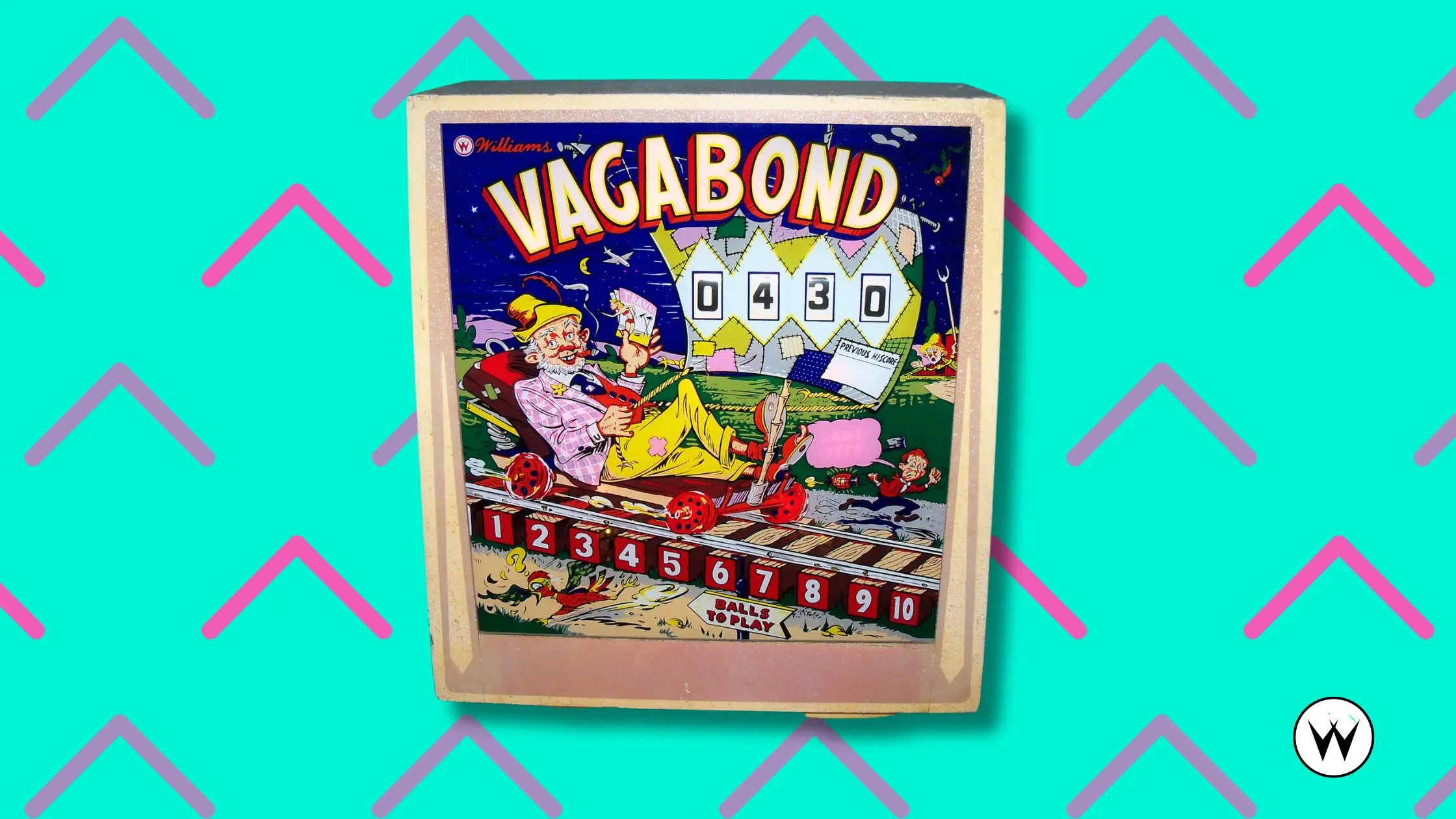 Vagabond (1962) Pinball Machine by Williams Electronic Games Inc.