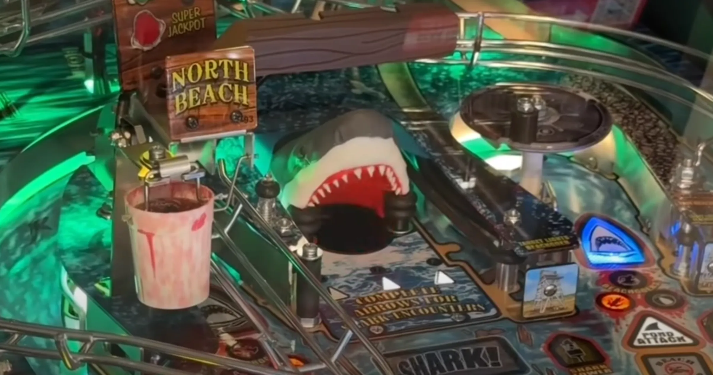 Jaws Ball Eater Mod | Interactive Pinball | Pinball Mods & Toppers Database
