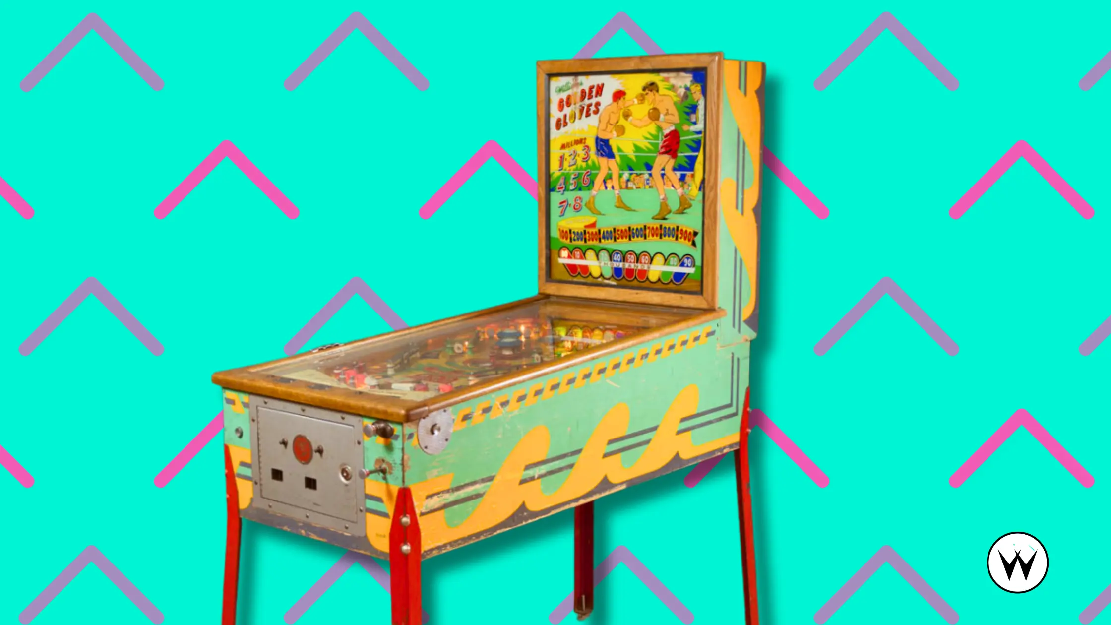 Golden Gloves (1960) Pinball Machine by Williams Electronic Games Inc.