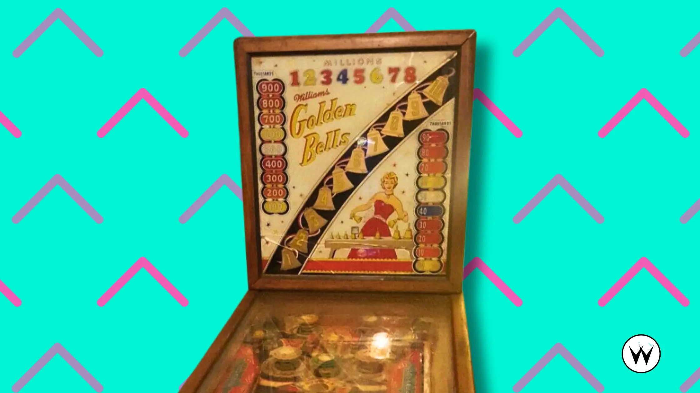 Golden Bells (1959) Pinball Machine by Williams Electronic Games Inc.