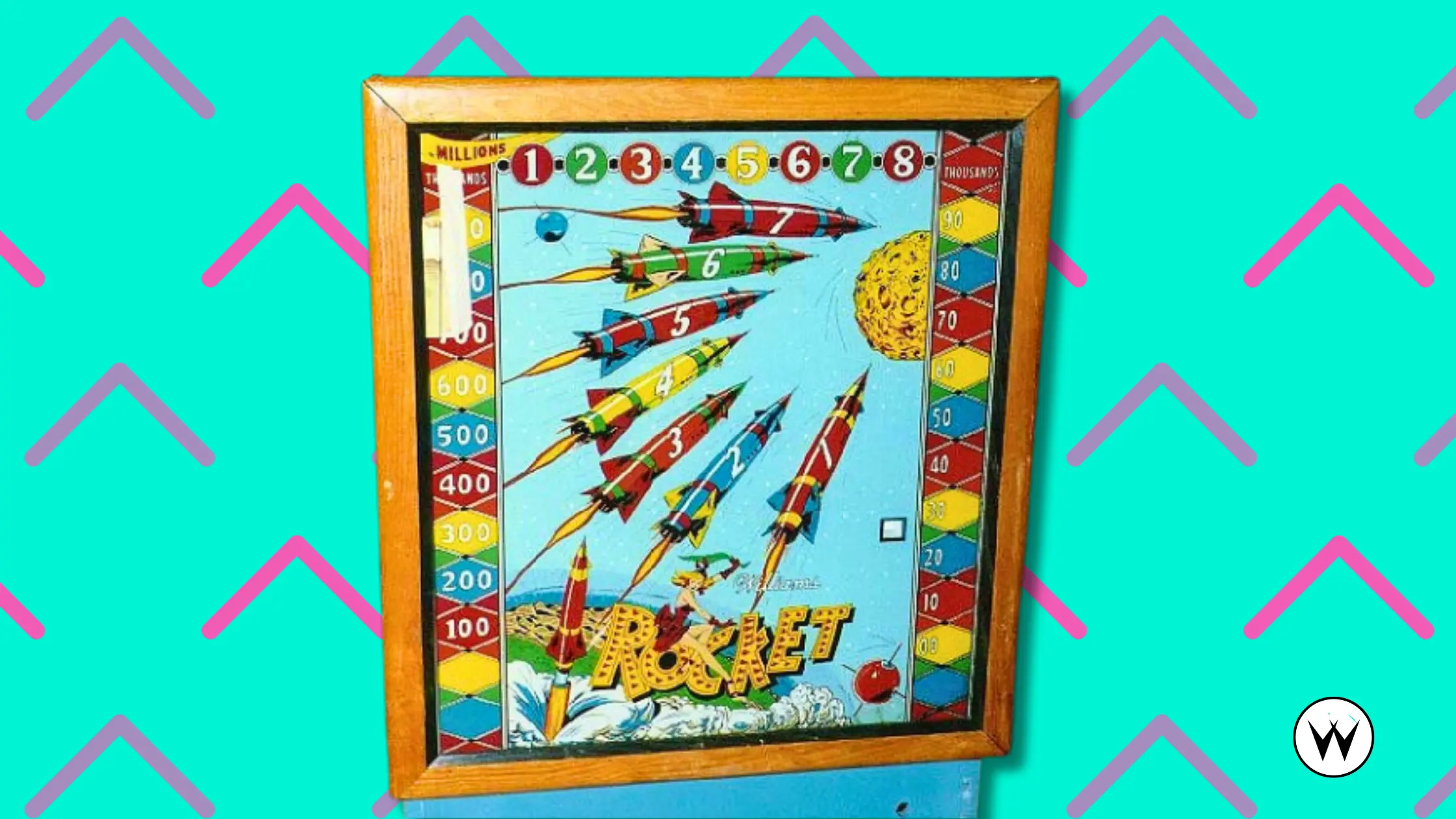 Rocket (1959) Pinball Machine by Williams Electronic Games Inc.