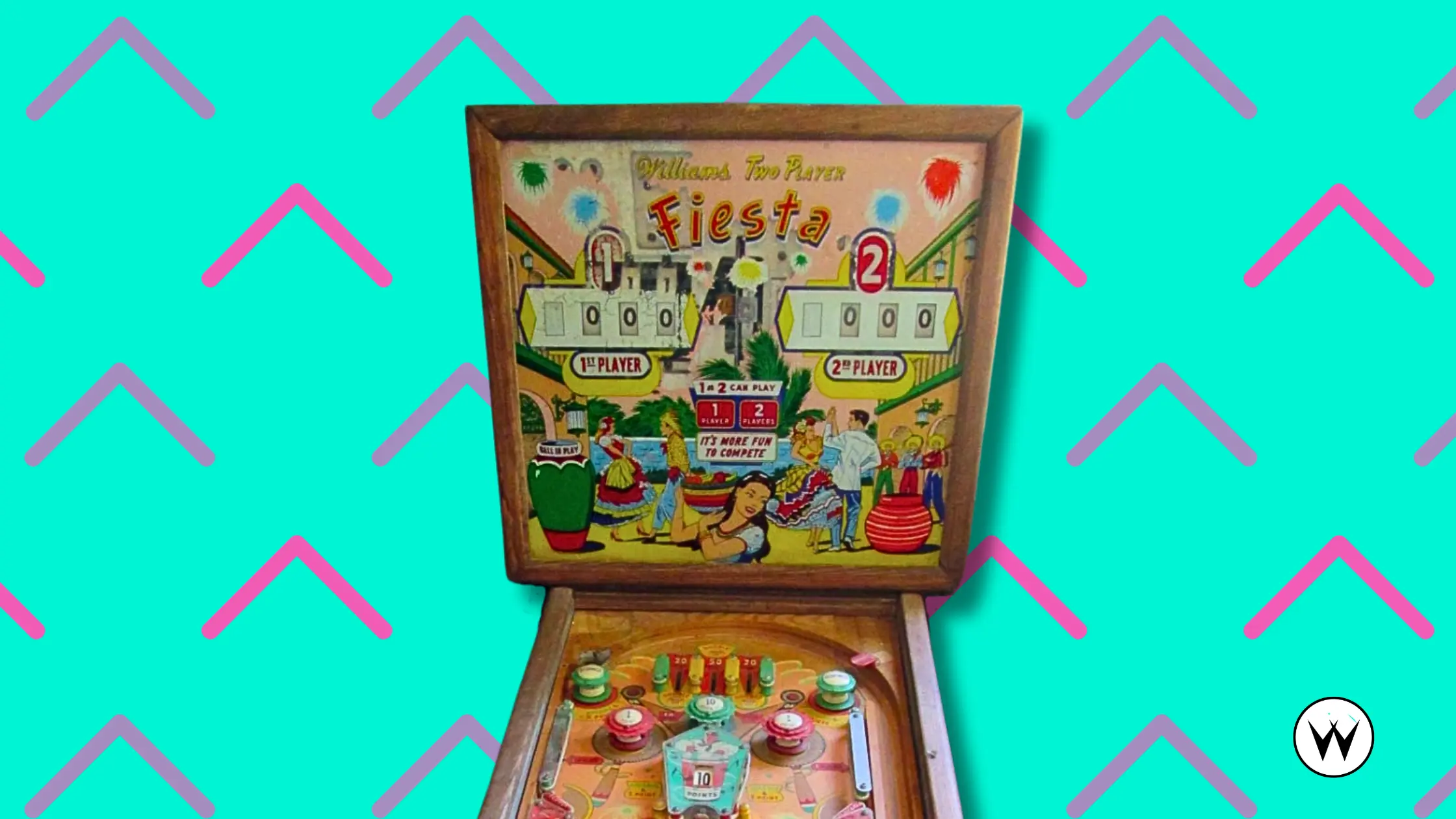 Fiesta (1959) Pinball Machine by Williams Electronic Games Inc.