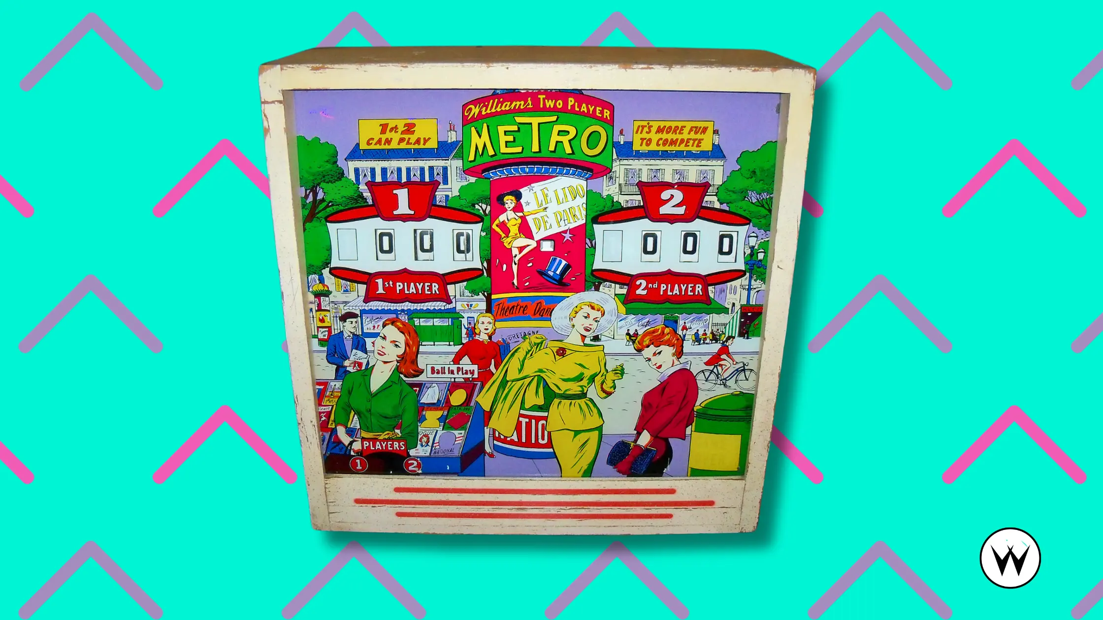 Metro (1961) Pinball Machine by Williams Electronic Games Inc.