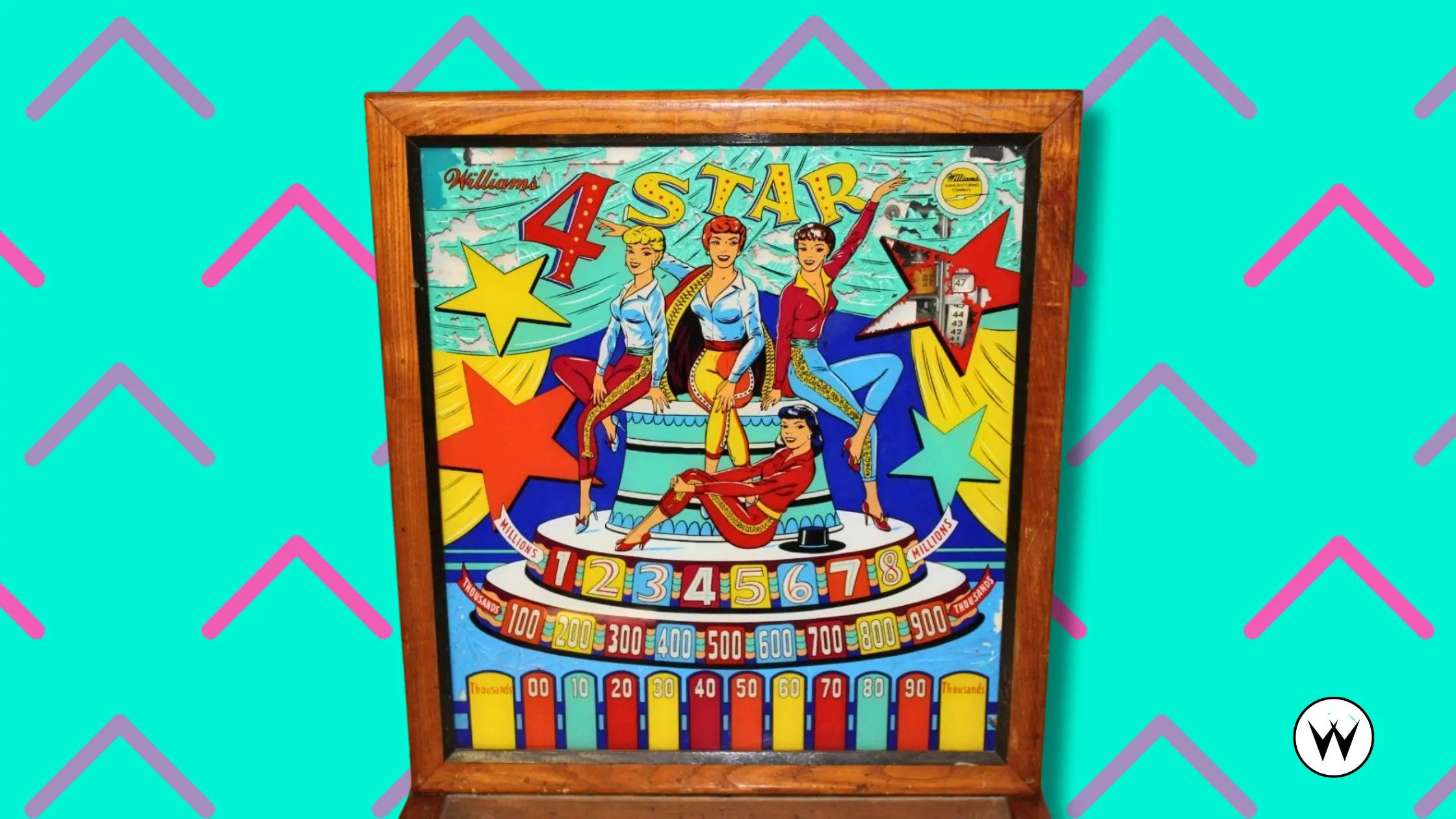 4 Star (1958) Pinball Machine by Williams Electronic Games Inc.