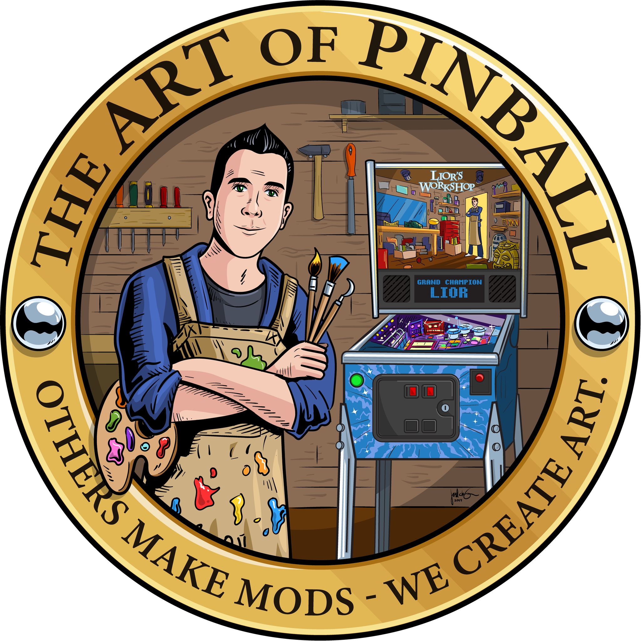 The Art of Pinball | List of Pinball Machines, Mods & Toppers