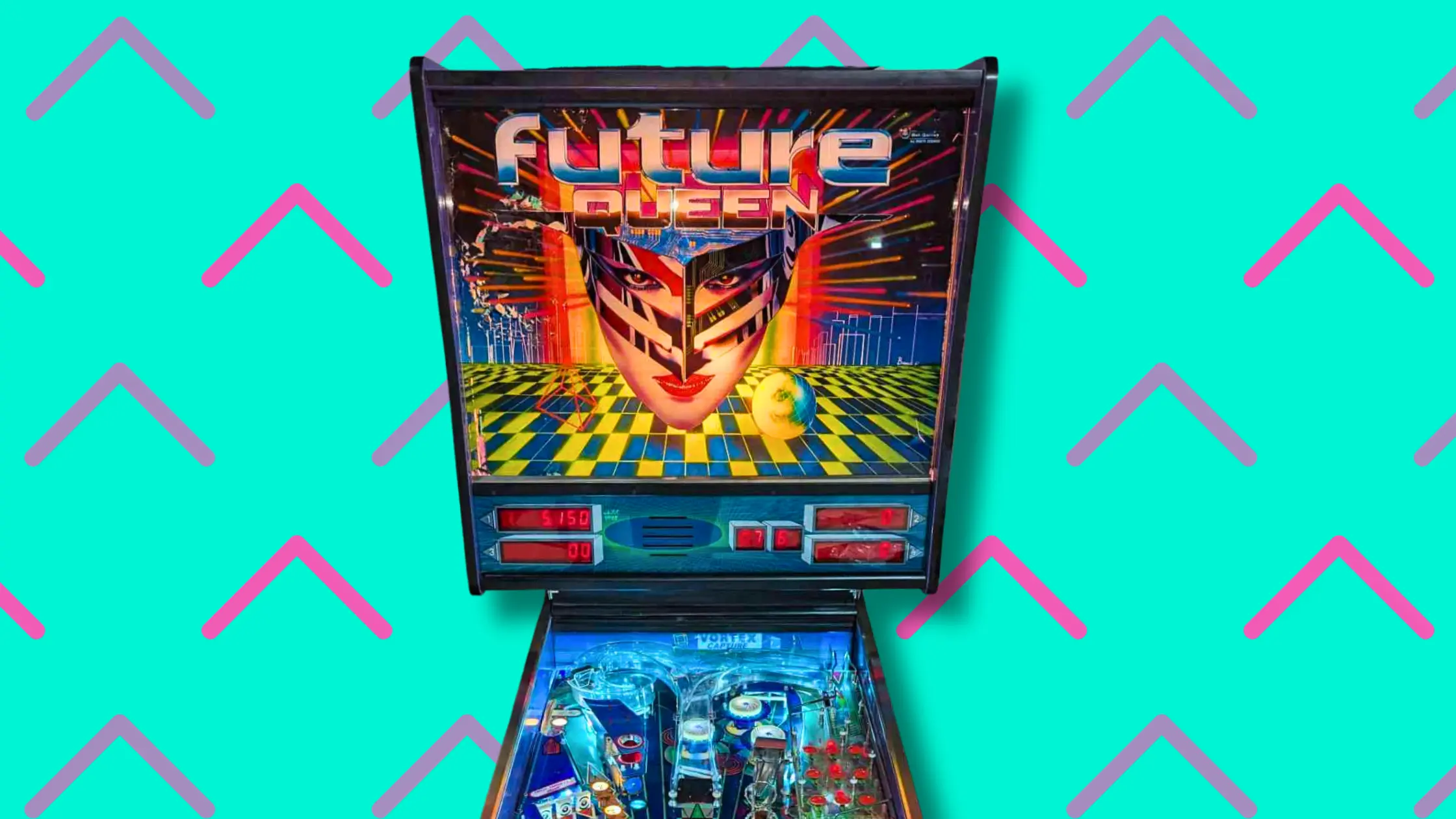 Future Queen (1987) Pinball Machine by Bell Games (Nuova 11)