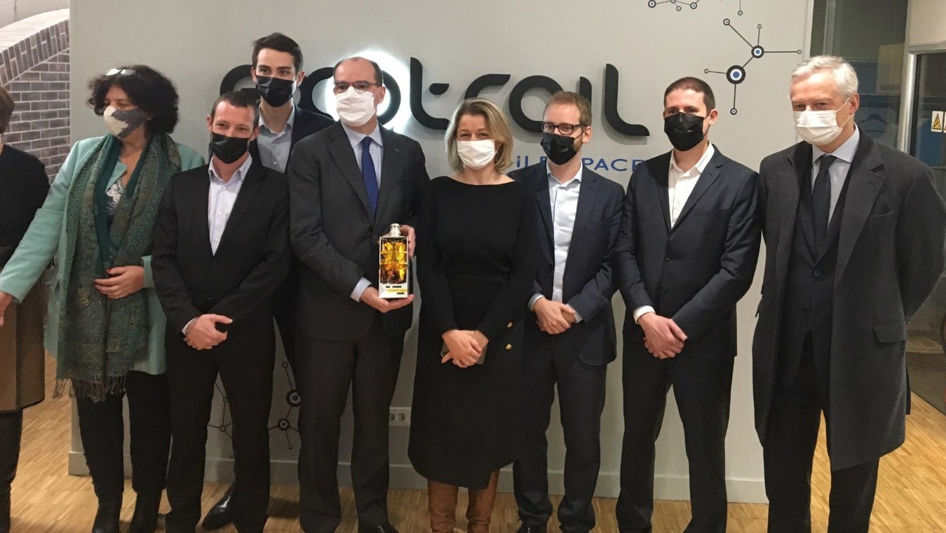 Exotrail received the visit from French Prime Minister