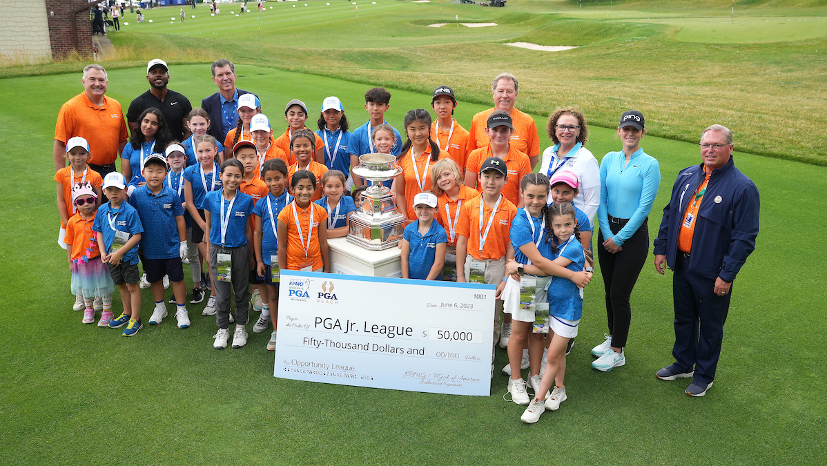 PGA REACH and KPMG Team-Up at the KPMG Women’s PGA Championship to Donate $50,000 to PGA Jr. League