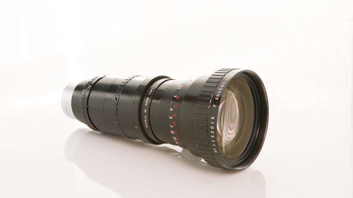 Bolex Zoom - Angenieux 12-120 T2.2 C-mount | Highline Camera Rentals