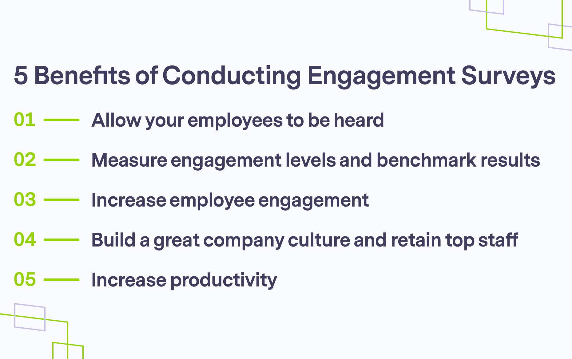 Importance of engagement surveys