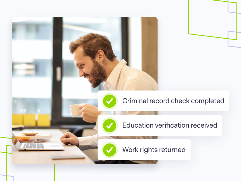 What are the different types of employment checks?