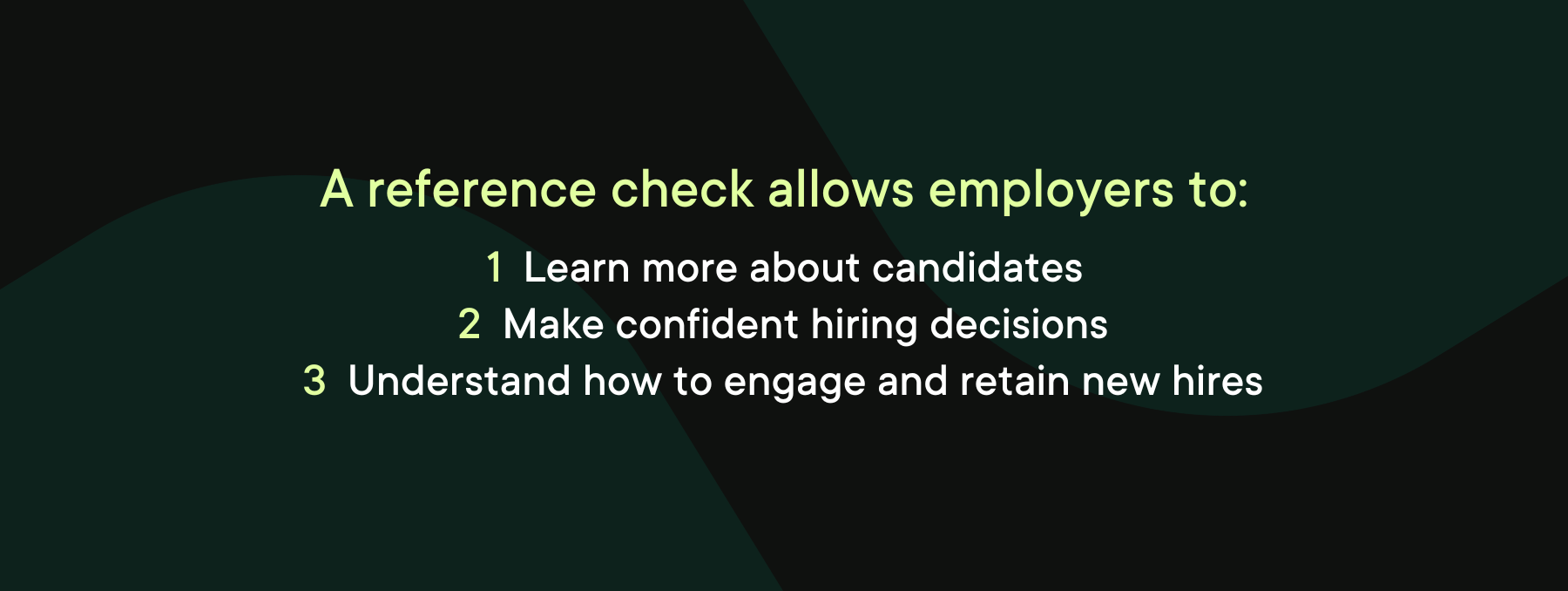 How to respond to questions in a reference check