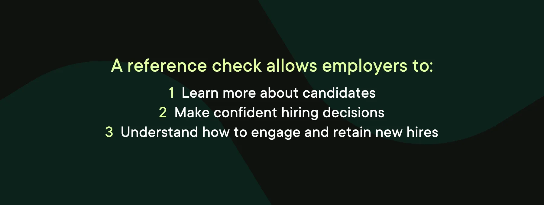 How to respond to questions in a reference check