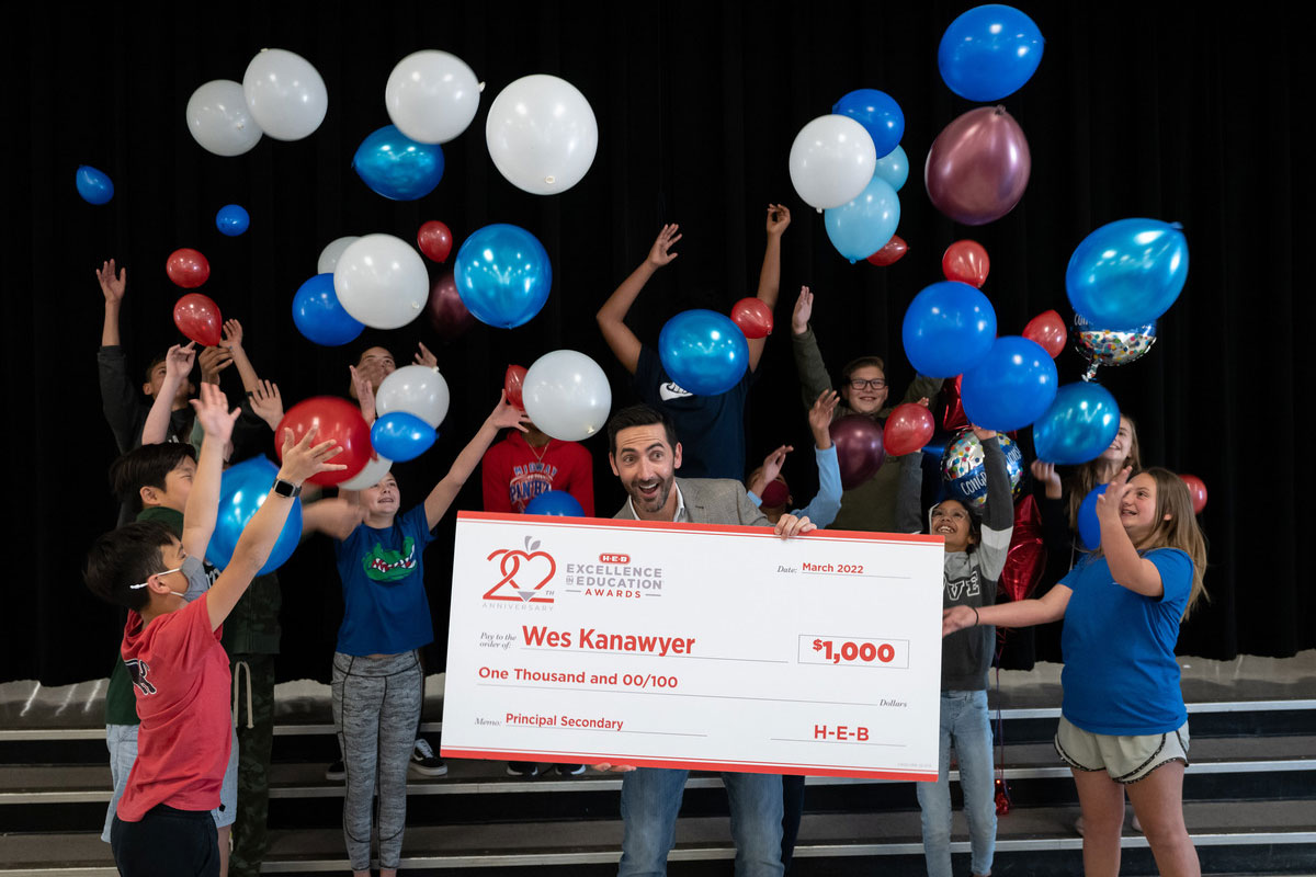PNN News: H-E-B Excellence in Education Awards Recognize Kanawyer as ...