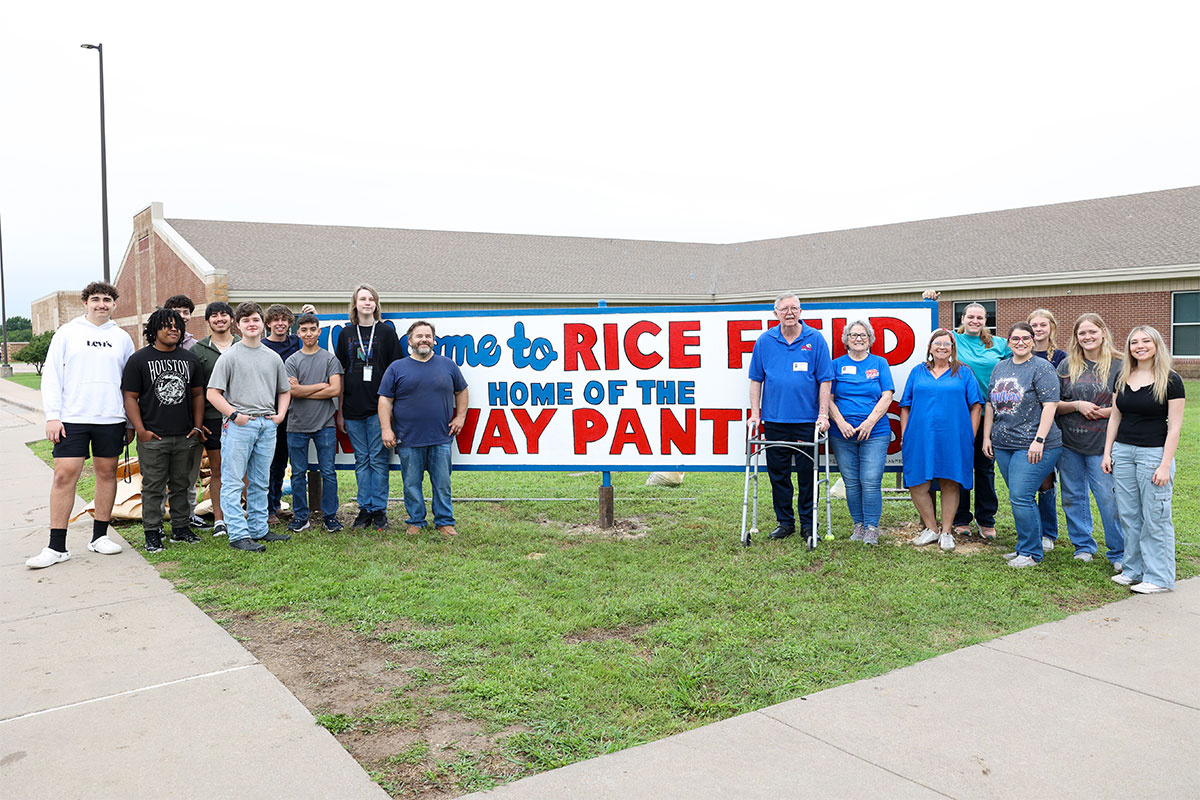 PNN News: Rice Field Sign Newly Restored by Midway Ag Students