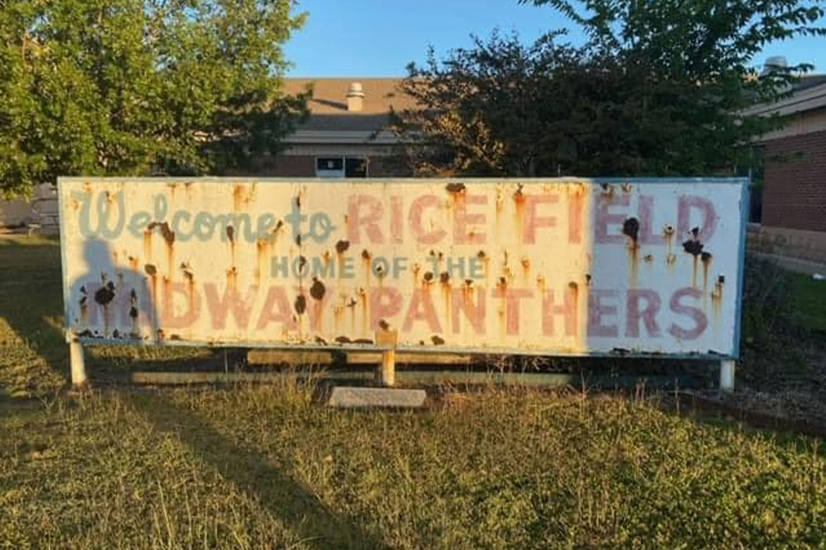 PNN News: Rice Field Sign Newly Restored by Midway Ag Students