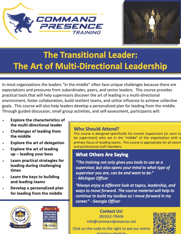 The Transitional Leader: The Art of Multi-Directional Leadership ...