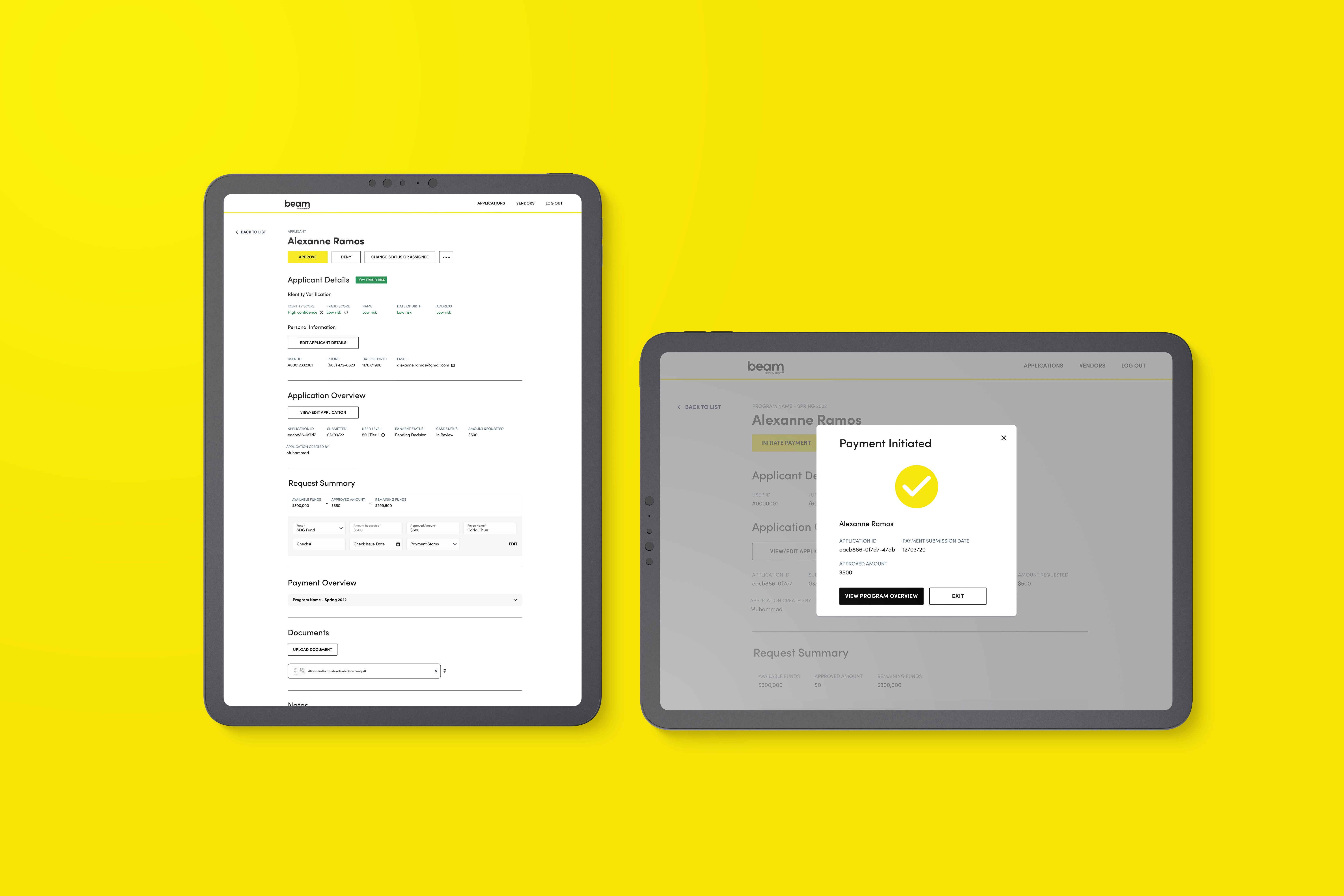 Beam Media Kit | Fast Emergency Cash Aid & GovTech Software Platform