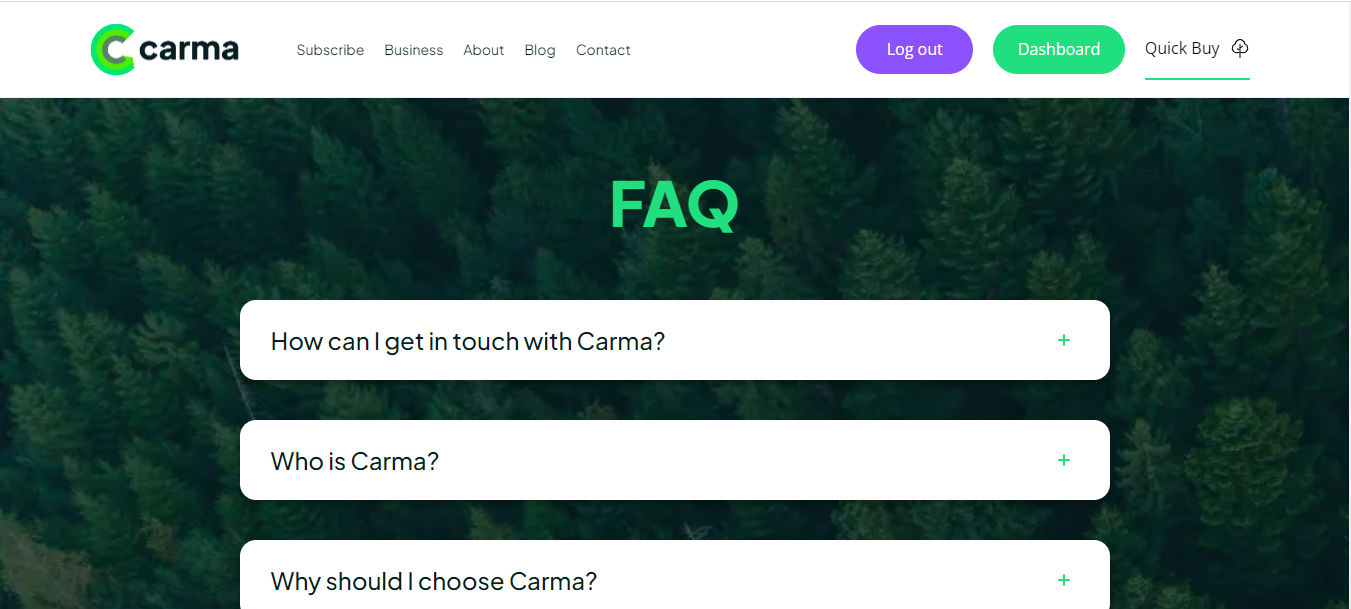 Carma: Your Questions, Answered