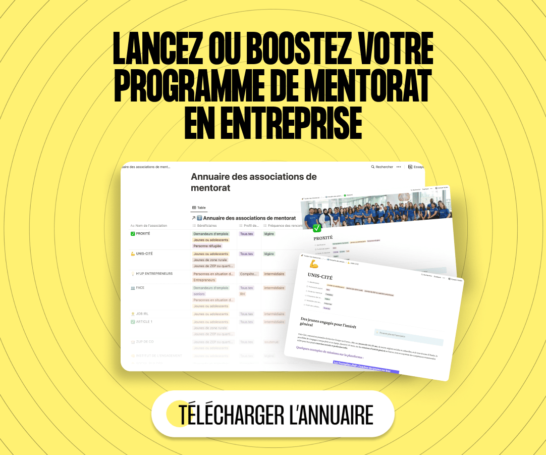 Tout comprendre sur le mentorat