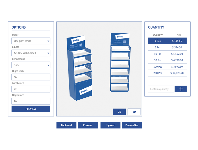 POS Displays – packQ