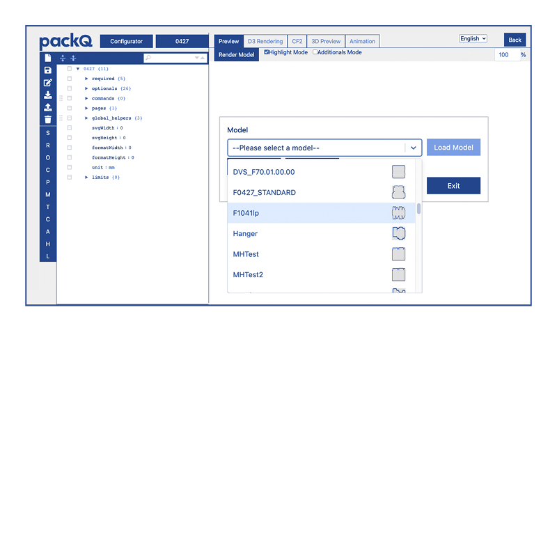 ECMA & FEFCO Box Library – packQ